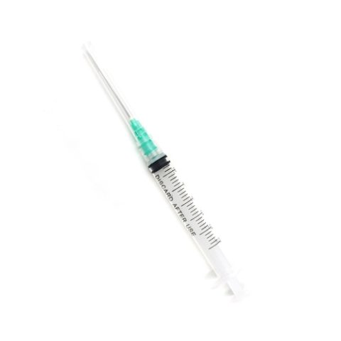 Jeringa de 3 cc con aguja de 21G x 1 1/2 - Imexmed